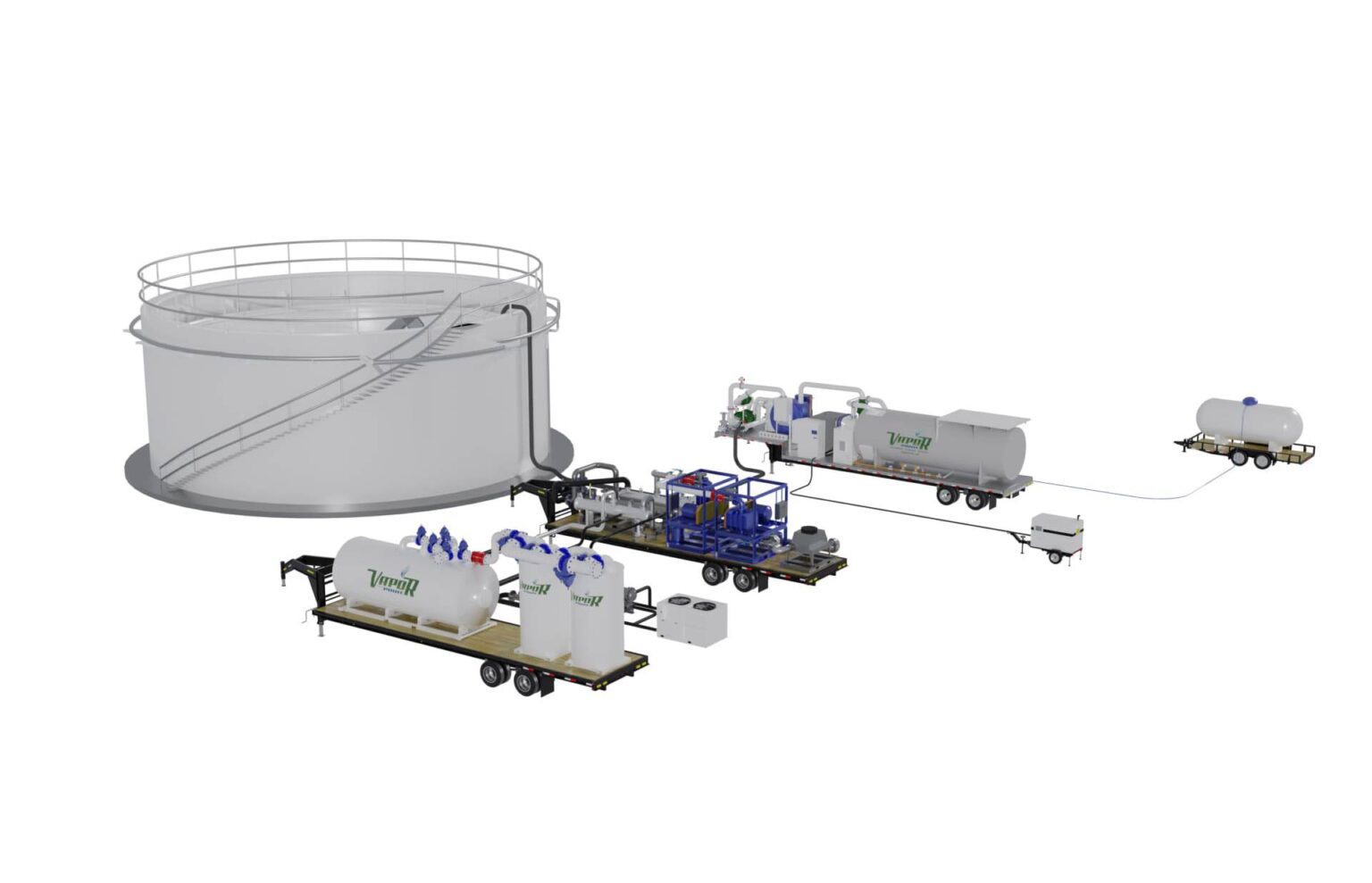 Tank Farms | Tank Degassing by Vapor Point